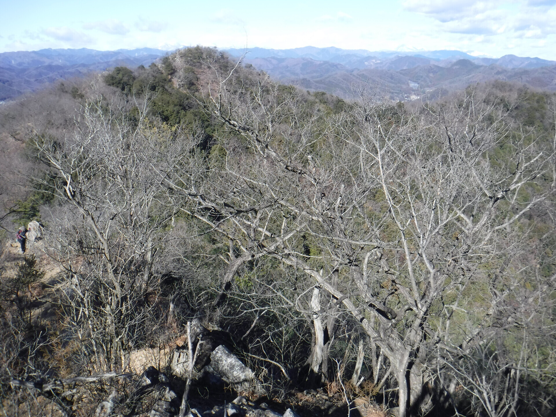栃木県 阿夫利神社～大坊山～大小山(妙義山314m) 2025年 1/11(土): 登山教室 「山旅クラブ」 トミーの山旅日誌